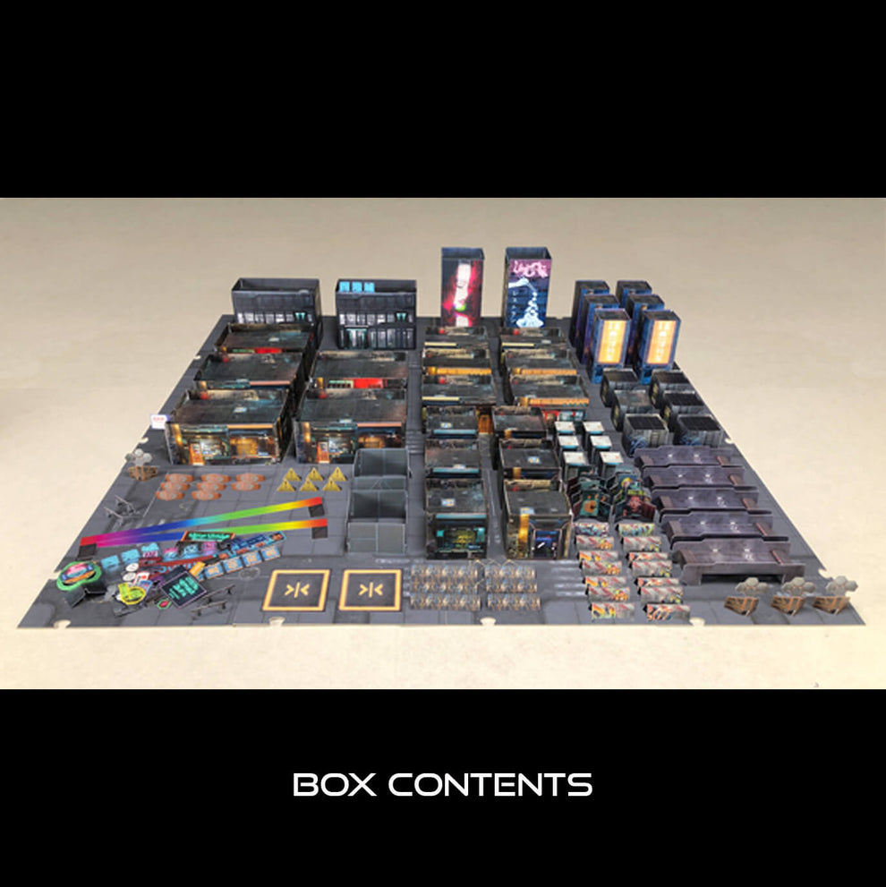 Ultimate Cyberpunk terrain kit | Acid House Terrain
